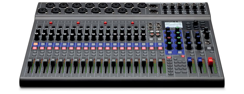 Zoom LiveTrak L-20 Digital Mixer | InfinityElectronicsInc
