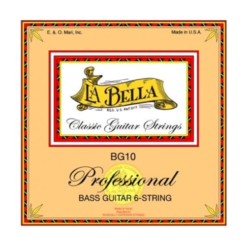 La Bella BG10 Classical 6-String Bass Guitar | InfinityElectronicsInc