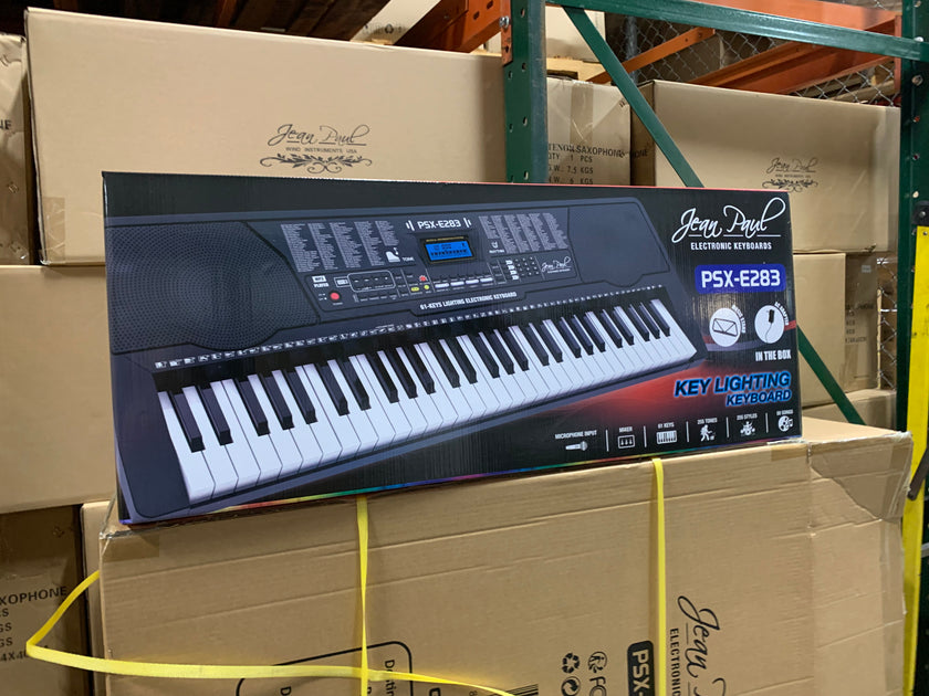 Jean Paul USA PSX-E283 Portable Keyboard with Key lighting ...